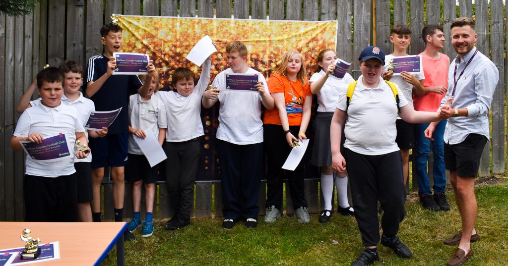 Northern Counties School Football Presentation - Percy Hedley School