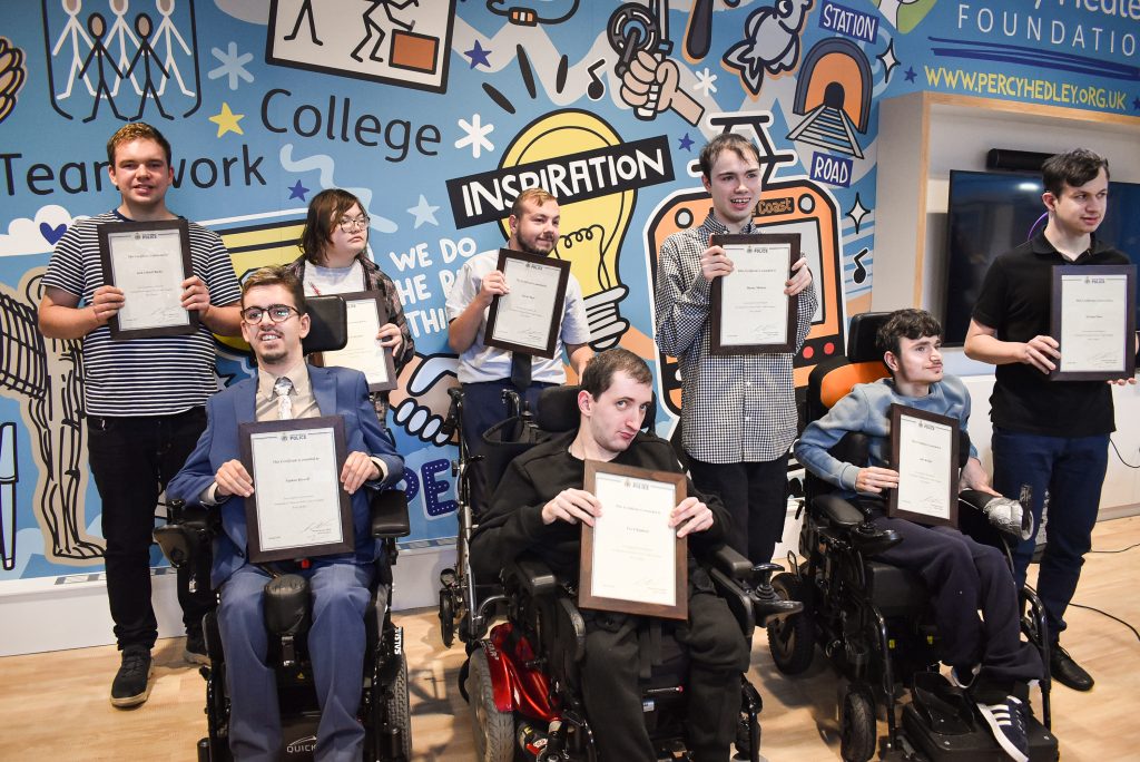 Hedley’s College students become the first disabled young people in ...