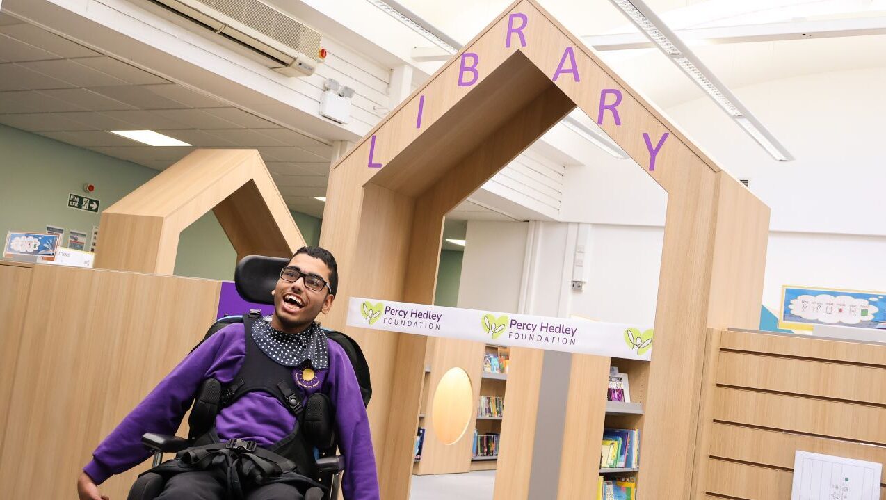 Welcome to Our New Library at Percy Hedley School - Percy Hedley Foundation